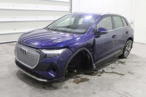 Blue Audi Q4 e-tron 2025 in Kursenai, with an engine capacity of 0.00 L and mileage of 9 thousand km for 30492 €, photo 2 on AUTOMOTO.COM.LV