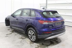 Blue Audi Q4 e-tron 2025 in Kursenai, with an engine capacity of 0.00 L and mileage of 9 thousand km for 30492 €, photo 3 on AUTOMOTO.COM.LV