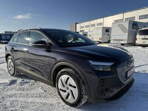 Zils Audi Q4 e-tron 2025 Viļņa, ar dzinēja tilpumu 0.00 L un nobraukumu 9 tūkst. km par 33990 €, foto 6 vietnē AUTOMOTO.COM.LV