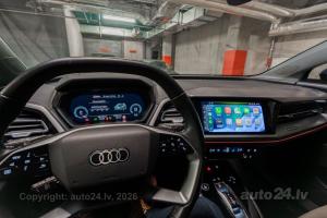 Zils Audi Q4 e-tron 2021 Tallina, ar dzinēja tilpumu 0.00 L un nobraukumu 91 tūkst. km par 32000 €, foto 16 vietnē AUTOMOTO.COM.LV