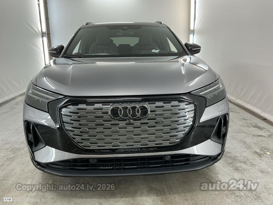 Grey Audi Q4 e-tron 2021 in Tartu, with an engine capacity of 0.00 L and mileage of 185 thousand km for 31900 €, photo 3 on AUTOMOTO.COM.LV