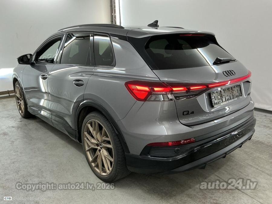 Grey Audi Q4 e-tron 2021 in Tartu, with an engine capacity of 0.00 L and mileage of 185 thousand km for 31900 €, photo 4 on AUTOMOTO.COM.LV