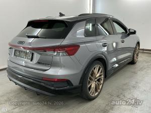 Grey Audi Q4 e-tron 2021 in Tartu, with an engine capacity of 0.00 L and mileage of 185 thousand km for 31900 €, photo 6 on AUTOMOTO.COM.LV