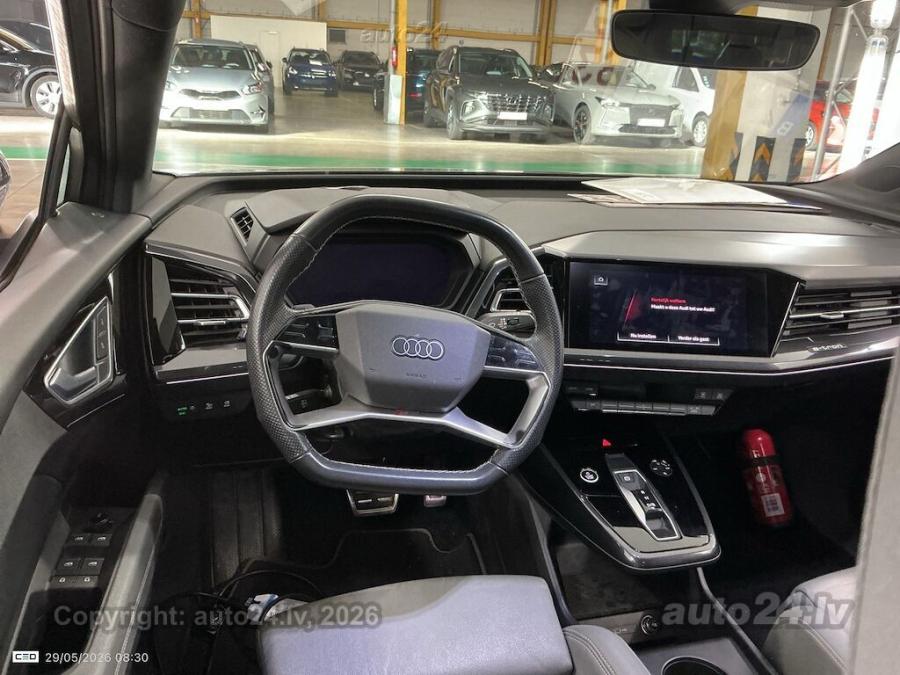 Grey Audi Q4 e-tron 2021 in Tartu, with an engine capacity of 0.00 L and mileage of 185 thousand km for 31900 €, photo 7 on AUTOMOTO.COM.LV
