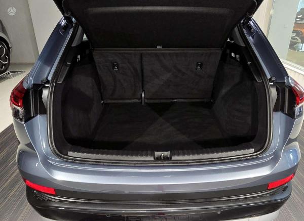Grey Audi Q4 e-tron 2022 in Siauliai, with an engine capacity of 0.00 L and mileage of 60 thousand km for 25900 €, photo 11 on AUTOMOTO.COM.LV