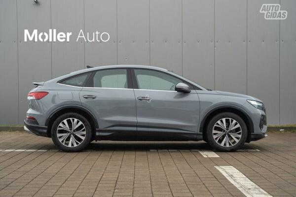 Pelēks Audi Q4 e-tron 2022 Viļņa, ar dzinēja tilpumu 0.00 L un nobraukumu 66 tūkst. km par 27950 €, foto 5 vietnē AUTOMOTO.COM.LV