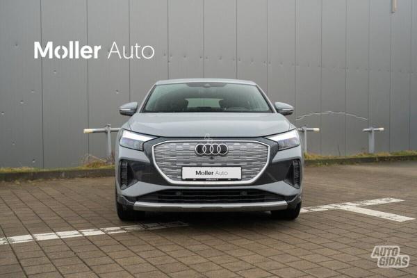 Pelēks Audi Q4 e-tron 2022 Viļņa, ar dzinēja tilpumu 0.00 L un nobraukumu 66 tūkst. km par 27950 €, foto 6 vietnē AUTOMOTO.COM.LV