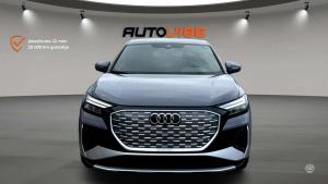 Grey Audi Q4 e-tron 2022 in Vilnius, with an engine capacity of 0.00 L and mileage of 63 thousand km for 33777 €, photo 3 on AUTOMOTO.COM.LV