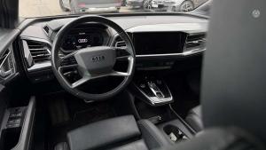 Grey Audi Q4 e-tron 2022 in Vilnius, with an engine capacity of 0.00 L and mileage of 63 thousand km for 33777 €, photo 8 on AUTOMOTO.COM.LV