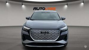 Grey Audi Q4 e-tron 2022 in Vilnius, with an engine capacity of 0.00 L and mileage of 63 thousand km for 32888 €, photo 3 on AUTOMOTO.COM.LV