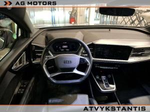 Pelēks Audi Q4 e-tron 2022 Viļņa, ar dzinēja tilpumu 0.00 L un nobraukumu 118 tūkst. km par 27500 €, foto 4 vietnē AUTOMOTO.COM.LV