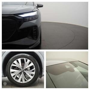 Pelēks Audi Q4 e-tron 2022 Viļņa, ar dzinēja tilpumu 0.00 L un nobraukumu 58 tūkst. km par 29000 €, foto 8 vietnē AUTOMOTO.COM.LV