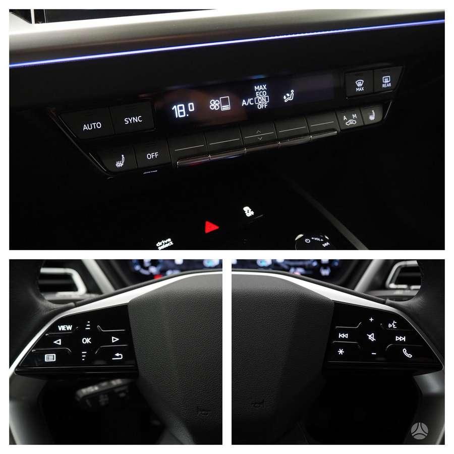 Pelēks Audi Q4 e-tron 2022 Viļņa, ar dzinēja tilpumu 0.00 L un nobraukumu 58 tūkst. km par 29000 €, foto 14 vietnē AUTOMOTO.COM.LV