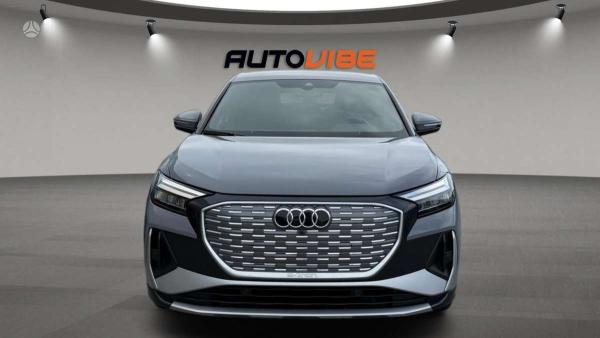 Grey Audi Q4 e-tron 2022 in Vilnius, with an engine capacity of 0.00 L and mileage of 63 thousand km for 32222 €, photo 2 on AUTOMOTO.COM.LV