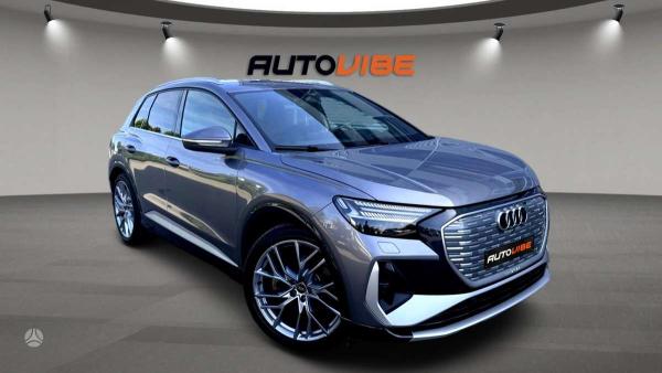 Серый Ауди Q4 e-tron 2022 в Вильнюс, объемом двигателя 0.00 л и пробегом 73 тыс. км за 36222 €, фото 4 на AUTOMOTO.COM.LV