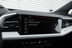 Grey Audi Q4 e-tron 2022 in Marupe, with an engine capacity of 0.00 L and mileage of 43 thousand km for 26900 €, photo 25 on AUTOMOTO.COM.LV