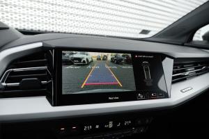 Grey Audi Q4 e-tron 2022 in Marupe, with an engine capacity of 0.00 L and mileage of 43 thousand km for 26900 €, photo 26 on AUTOMOTO.COM.LV