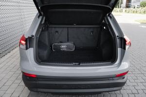 Grey Audi Q4 e-tron 2022 in Marupe, with an engine capacity of 0.00 L and mileage of 43 thousand km for 26900 €, photo 33 on AUTOMOTO.COM.LV
