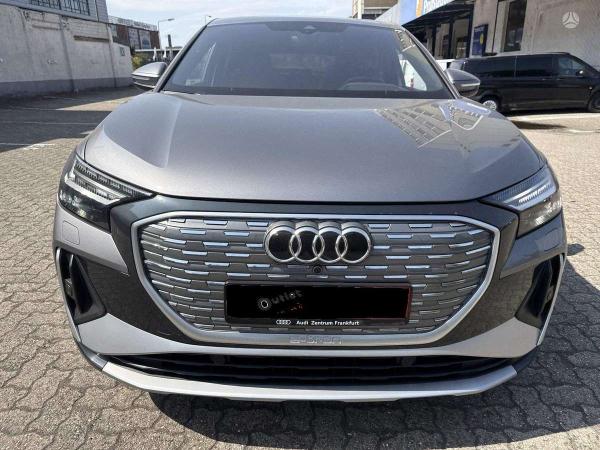 Grey Audi Q4 e-tron 2023 in Vilnius, with an engine capacity of 0.00 L and mileage of 108 thousand km for 35555 €, photo 3 on AUTOMOTO.COM.LV