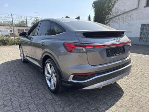 Grey Audi Q4 e-tron 2023 in Vilnius, with an engine capacity of 0.00 L and mileage of 108 thousand km for 35555 €, photo 5 on AUTOMOTO.COM.LV