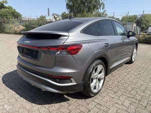 Grey Audi Q4 e-tron 2023 in Vilnius, with an engine capacity of 0.00 L and mileage of 108 thousand km for 35555 €, photo 6 on AUTOMOTO.COM.LV