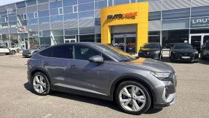Grey Audi Q4 e-tron 2023 in Vilnius, with an engine capacity of 0.00 L and mileage of 108 thousand km for 34888 €, photo 3 on AUTOMOTO.COM.LV