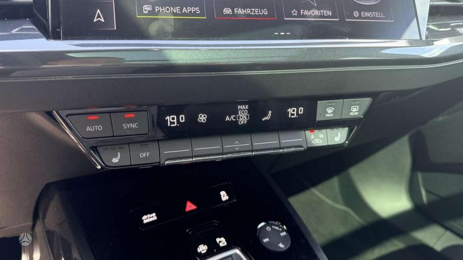 Grey Audi Q4 e-tron 2023 in Vilnius, with an engine capacity of 0.00 L and mileage of 108 thousand km for 34888 €, photo 21 on AUTOMOTO.COM.LV