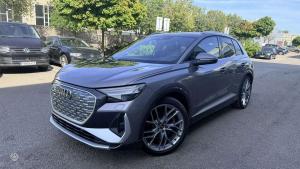 Серый Ауди Q4 e-tron 2023 в Вильнюс, объемом двигателя 0.00 л и пробегом 73 тыс. км за 35888 €, фото  на AUTOMOTO.COM.LV