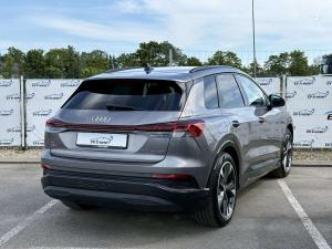 Grey Audi Q4 e-tron 2023 in Vilnius, with an engine capacity of 0.00 L and mileage of 115 thousand km for 29400 €, photo 3 on AUTOMOTO.COM.LV