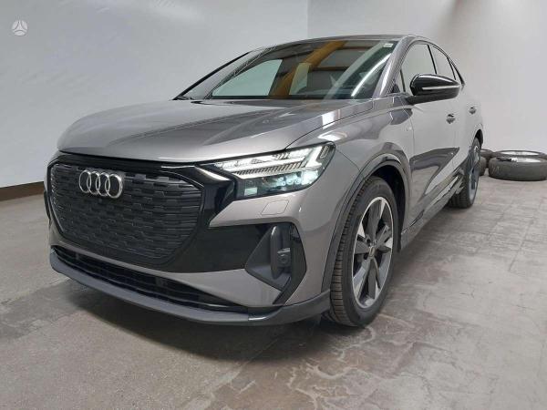Серый Ауди Q4 e-tron 2023 в Вильнюс, объемом двигателя 0.00 л и пробегом 83 тыс. км за 36777 €, фото 1 на AUTOMOTO.COM.LV