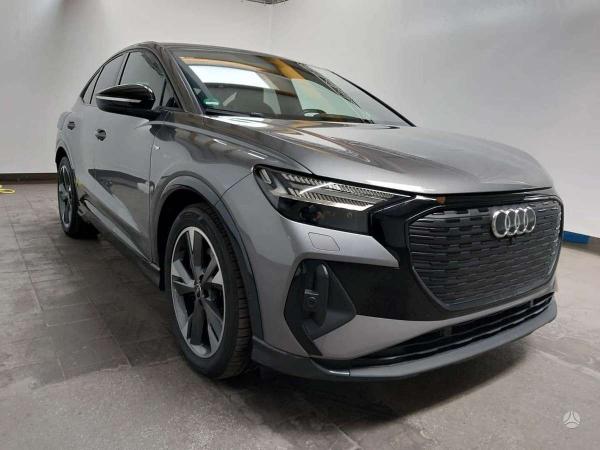 Серый Ауди Q4 e-tron 2023 в Вильнюс, объемом двигателя 0.00 л и пробегом 83 тыс. км за 36777 €, фото 3 на AUTOMOTO.COM.LV