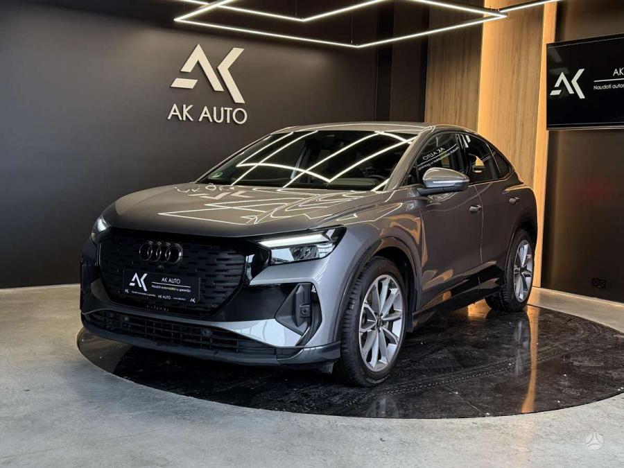 Pelēks Audi Q4 e-tron 2024 Kauņa, ar dzinēja tilpumu 0.00 L un nobraukumu 41 tūkst. km par 38990 €, foto 6 vietnē AUTOMOTO.COM.LV