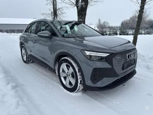Pelēks Audi Q4 e-tron 2024 Kauņa, ar dzinēja tilpumu 0.00 L un nobraukumu 26 tūkst. km par 31500 €, foto 4 vietnē AUTOMOTO.COM.LV