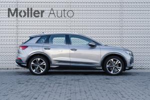 Grey Audi Q4 e-tron 2024 in Marupe, with an engine capacity of 0.00 L and mileage of 48 thousand km for 44900 €, photo 6 on AUTOMOTO.COM.LV
