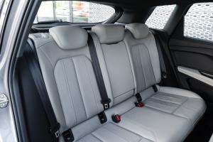 Grey Audi Q4 e-tron 2024 in Marupe, with an engine capacity of 0.00 L and mileage of 48 thousand km for 44900 €, photo 36 on AUTOMOTO.COM.LV