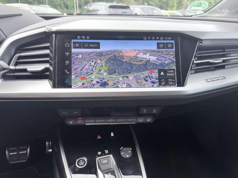 Pelēks Audi Q4 e-tron 2025 Viļņa, ar dzinēja tilpumu 0.00 L un nobraukumu 1 tūkst. km par 36800 €, foto 16 vietnē AUTOMOTO.COM.LV