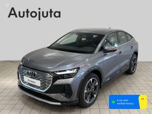 Серый Ауди Q4 e-tron 2025 в Каунас, объемом двигателя 0.00 л и пробегом 17 тыс. км за 39900 €, фото  на AUTOMOTO.COM.LV