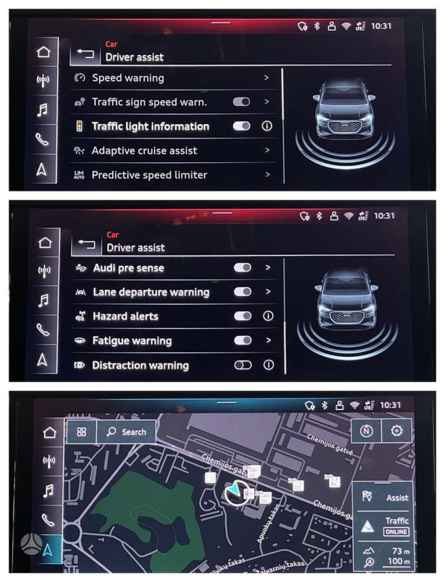 Серый Ауди Q4 e-tron 2025 в Каунас, объемом двигателя 0.00 л и пробегом 17 тыс. км за 39900 €, фото 15 на AUTOMOTO.COM.LV