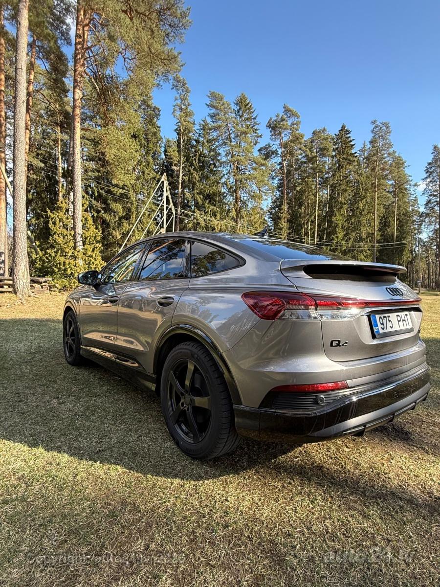 Pelēks Audi Q4 e-tron 2021 Tallina, ar dzinēja tilpumu 0.00 L un nobraukumu 58 tūkst. km par 40900 €, foto 7 vietnē AUTOMOTO.COM.LV