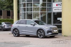 Pelēks Audi Q4 e-tron 2022 Tallina, ar dzinēja tilpumu 0.00 L un nobraukumu 135 tūkst. km par 27990 €, foto 3 vietnē AUTOMOTO.COM.LV