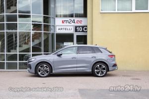 Pelēks Audi Q4 e-tron 2022 Tallina, ar dzinēja tilpumu 0.00 L un nobraukumu 135 tūkst. km par 27990 €, foto 8 vietnē AUTOMOTO.COM.LV