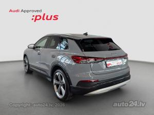 Pelēks Audi Q4 e-tron 2025 Tallina, ar dzinēja tilpumu 0.00 L un nobraukumu 10 tūkst. km par 47900 €, foto 4 vietnē AUTOMOTO.COM.LV