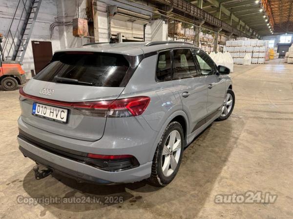 Grey Audi Q4 e-tron 2021 in Tallinn, with an engine capacity of 0.00 L and mileage of 71 thousand km for 32500 €, photo 4 on AUTOMOTO.COM.LV