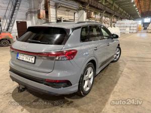 Pelēks Audi Q4 e-tron 2021 Tallina, ar dzinēja tilpumu 0.00 L un nobraukumu 71 tūkst. km par 32500 €, foto 4 vietnē AUTOMOTO.COM.LV