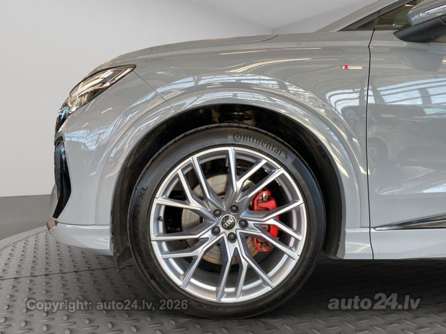 Grey Audi Q4 e-tron 2021 in Tallinn, with an engine capacity of 0.00 L and mileage of 73 thousand km for 31899 €, photo 11 on AUTOMOTO.COM.LV