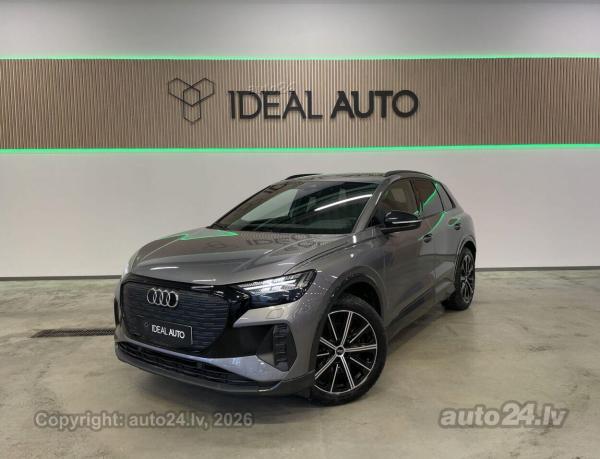 Pelēks Audi Q4 e-tron 2023 Tallina, ar dzinēja tilpumu 0.00 L un nobraukumu 78 tūkst. km par 33900 €, foto 1 vietnē AUTOMOTO.COM.LV