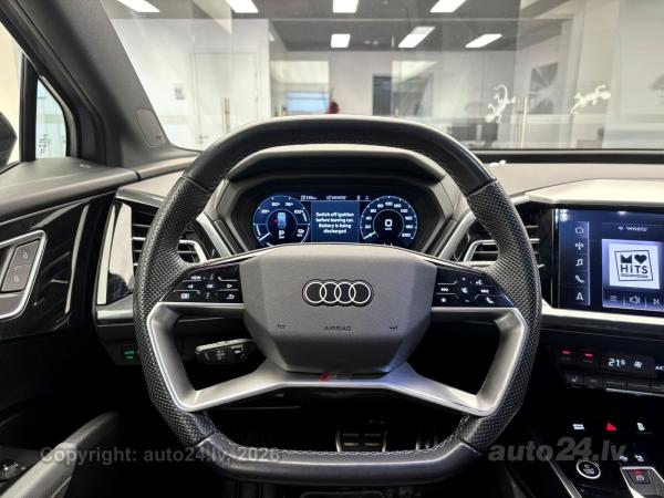 Pelēks Audi Q4 e-tron 2023 Tartu, ar dzinēja tilpumu 0.00 L un nobraukumu 100 tūkst. km par 44900 €, foto 10 vietnē AUTOMOTO.COM.LV