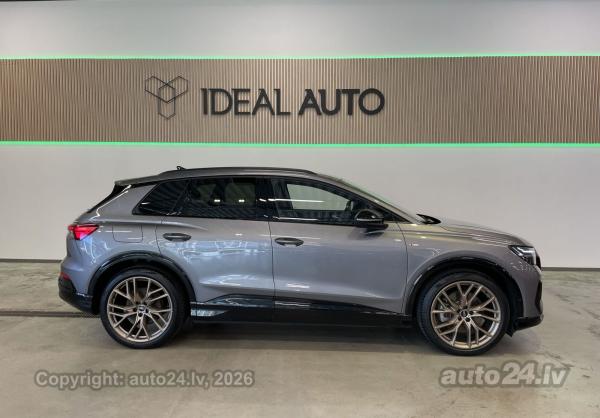 Серый Ауди Q4 e-tron 2023 в Таллин, объемом двигателя 0.00 л и пробегом 104 тыс. км за 36990 €, фото 3 на AUTOMOTO.COM.LV