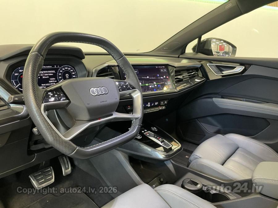 Серый Ауди Q4 e-tron 2023 в Таллин, объемом двигателя 0.00 л и пробегом 104 тыс. км за 36990 €, фото 14 на AUTOMOTO.COM.LV