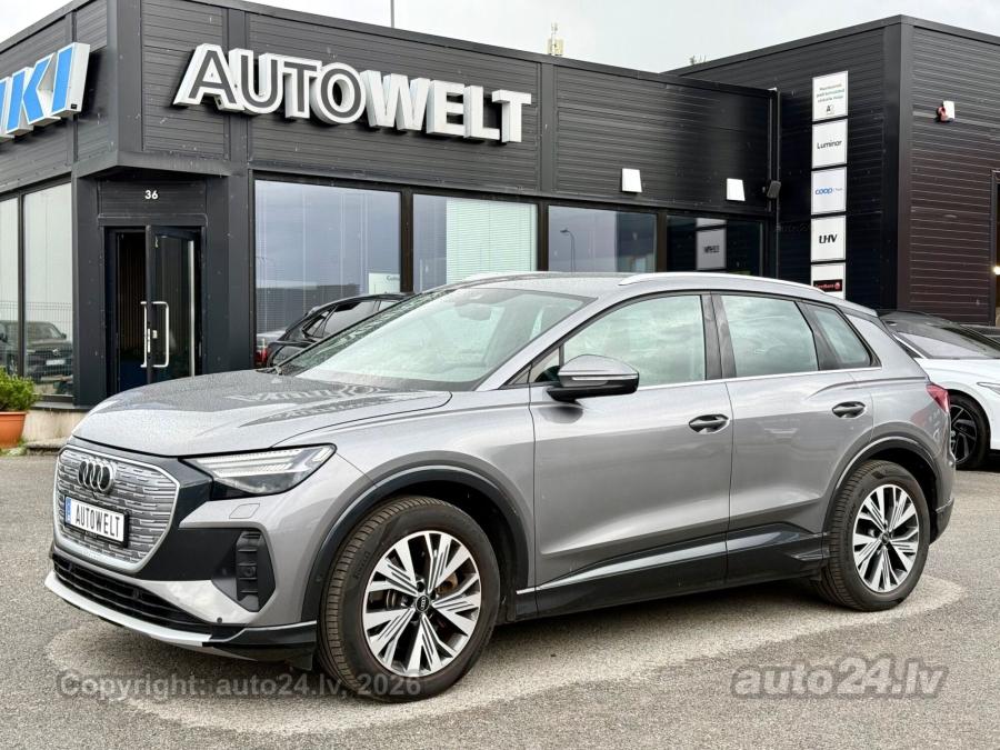 Серый Ауди Q4 e-tron 2023 в Таллин, объемом двигателя 0.00 л и пробегом 174 тыс. км за 25700 €, фото 1 на AUTOMOTO.COM.LV